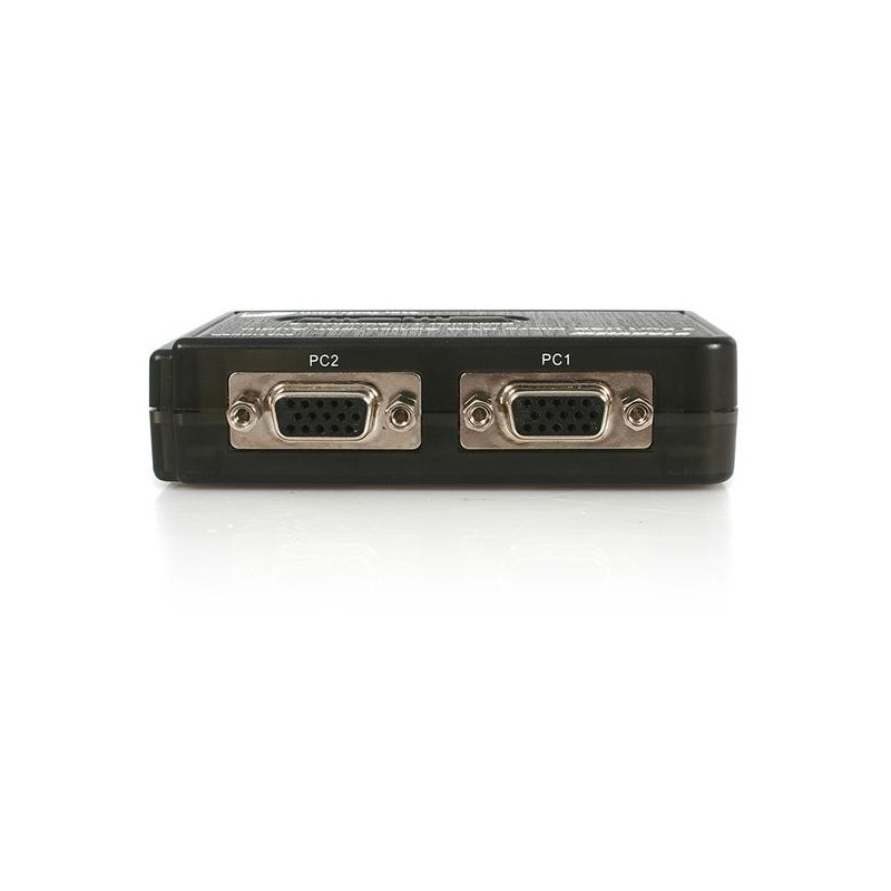 StarTech.com 2 Port Black USB KVM Switch Kit with Audio and Cables ... StarTech.com 2 Port Black USB KVM Switch Kit with Audio and Cables ...