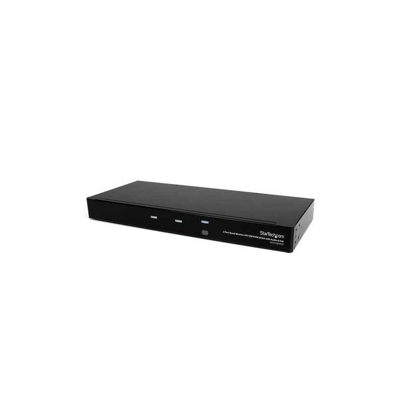 StarTech.com 2 Port Quad Monitor Dual-Link DVI USB KVM Switch with ... StarTech.com 2 Port Quad Monitor Dual-Link DVI USB KVM Switch with ...