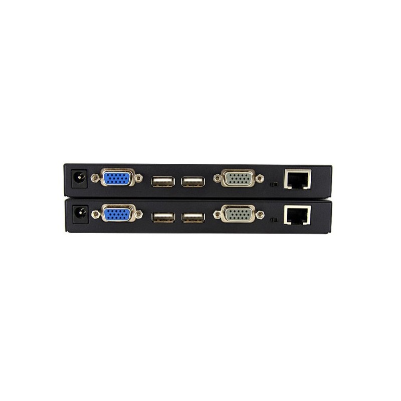 StarTech.com Long Range USB VGA KVM Console Extender over Cat5 UTP ...