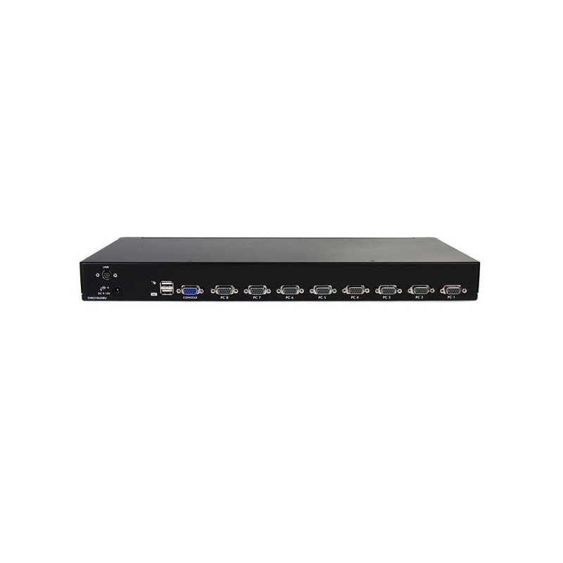 StarTech.com 8 Port 1U Rackmount USB KVM Switch with OSD | Startech KVM ...