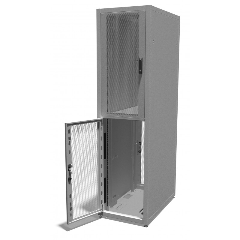 47u 800mm x 1000mm 2 Compartment CoLocation Server Rack | 2 Compartment ...