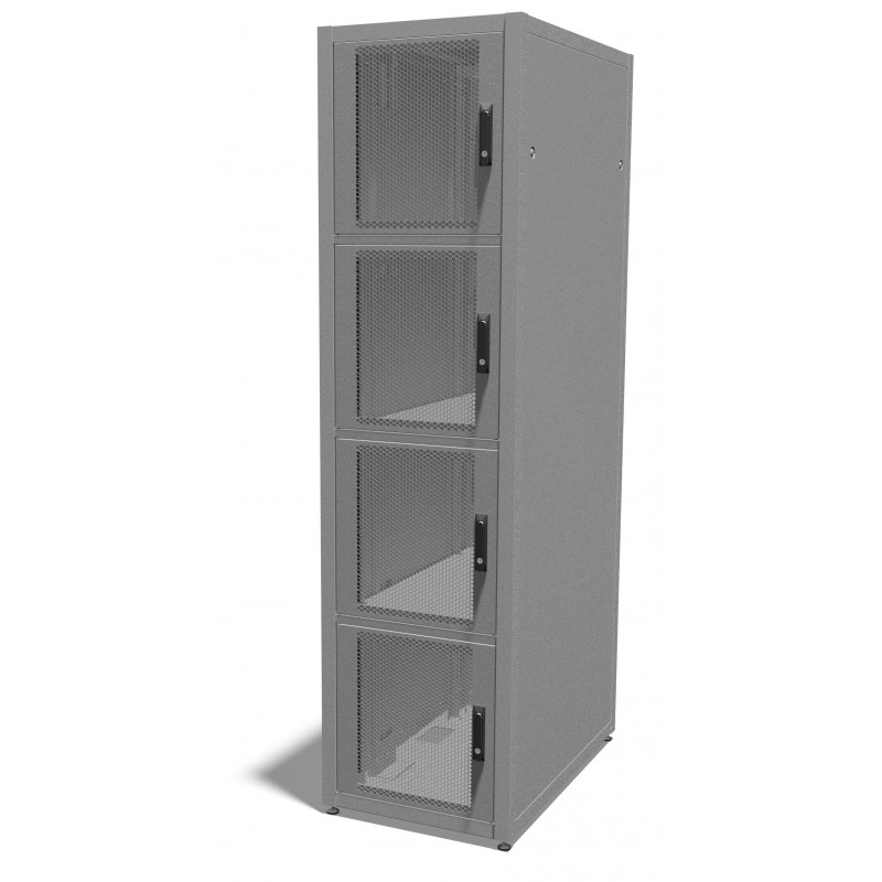 42u 800mm x 1000mm 4 Compartment CoLocation Server Rack | 4 Compartment CCS CoLocation Server ...