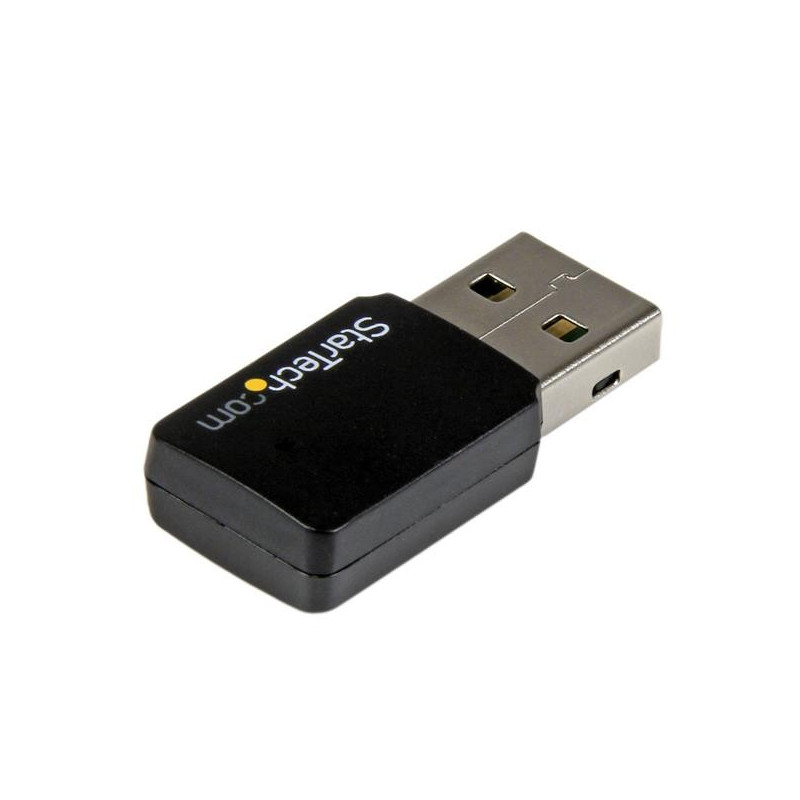 StarTech.com USB 2.0 AC600 Mini Dual Band Wireless-AC Network Adapter ...