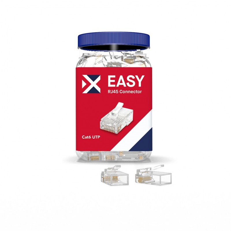 Cat6 UTP RJ45 Easy Plugs | Cat6 Accessories