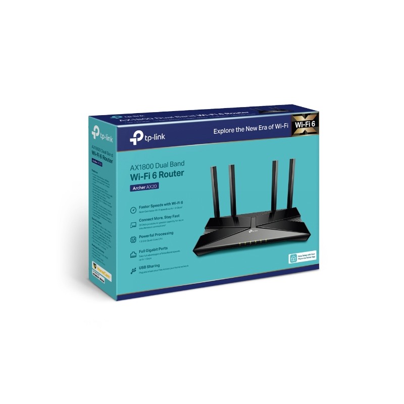 TP-LINK AX1800 Dual-Band Wi-Fi 6 Router