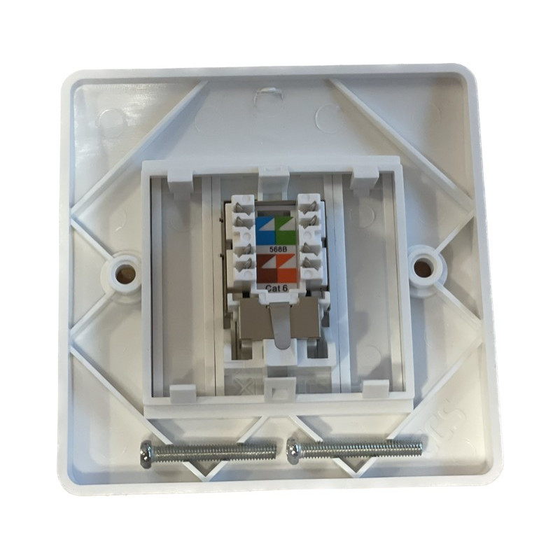 Cat6 FTP RJ45 Modules with Faceplate | Cat6 Modules & Outlets