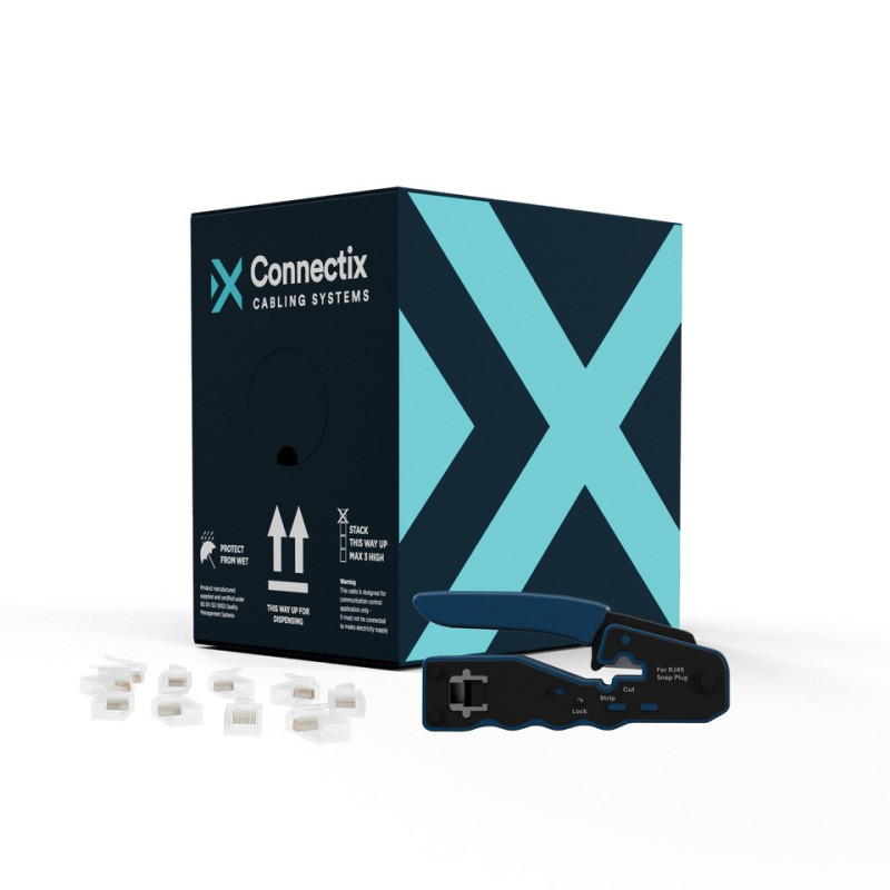 100 Series Cat6 UTP PVC Cabling Kit