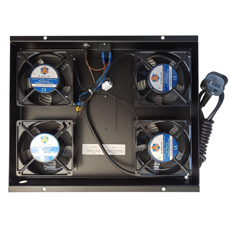 Racky Rax Fixed Fan Trays | Cabinet Accessories | CCS