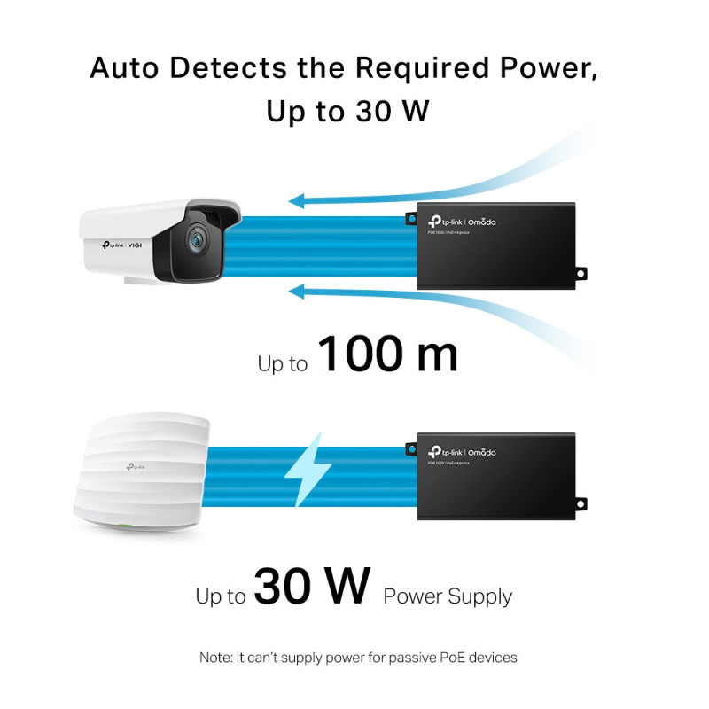 TP-Link PoE+ Injector | TP-LINK PoE Adapters & Injectors | Cable Monkey