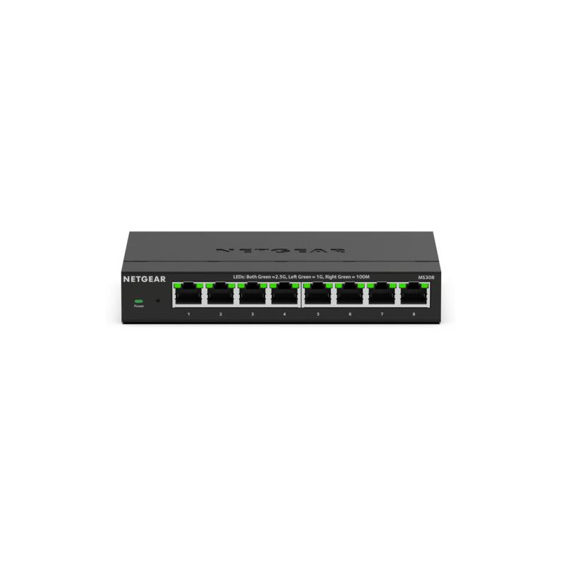 NETGEAR MS308E Unmanaged 2.5G Ethernet (100/1000/2500) Black