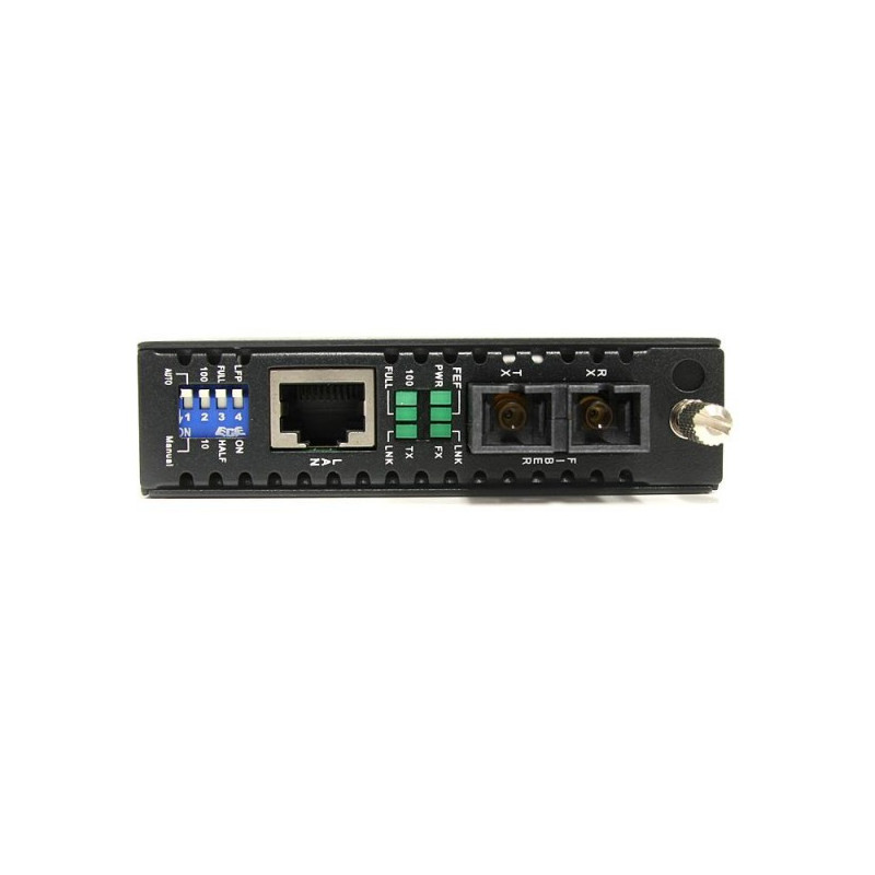 StarTech.com Gigabit Ethernet Single Mode Fiber Media Converter SC 40 km - 1000 Mbps | StarTech ...