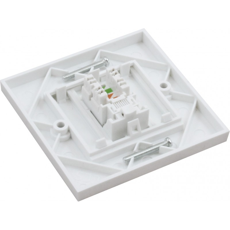 Cat5e UTP RJ45 Modules with Faceplate | Cat5e Modules and Wall Outlets